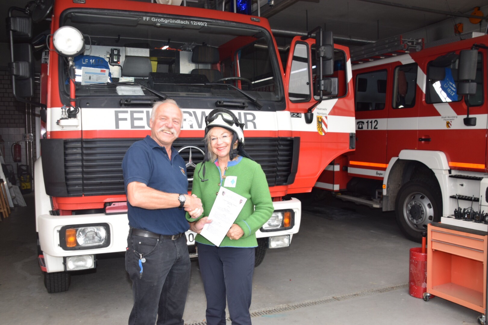 Zukunft der Feuerwehrausbildung - volle Unterstützung von Barbara ...